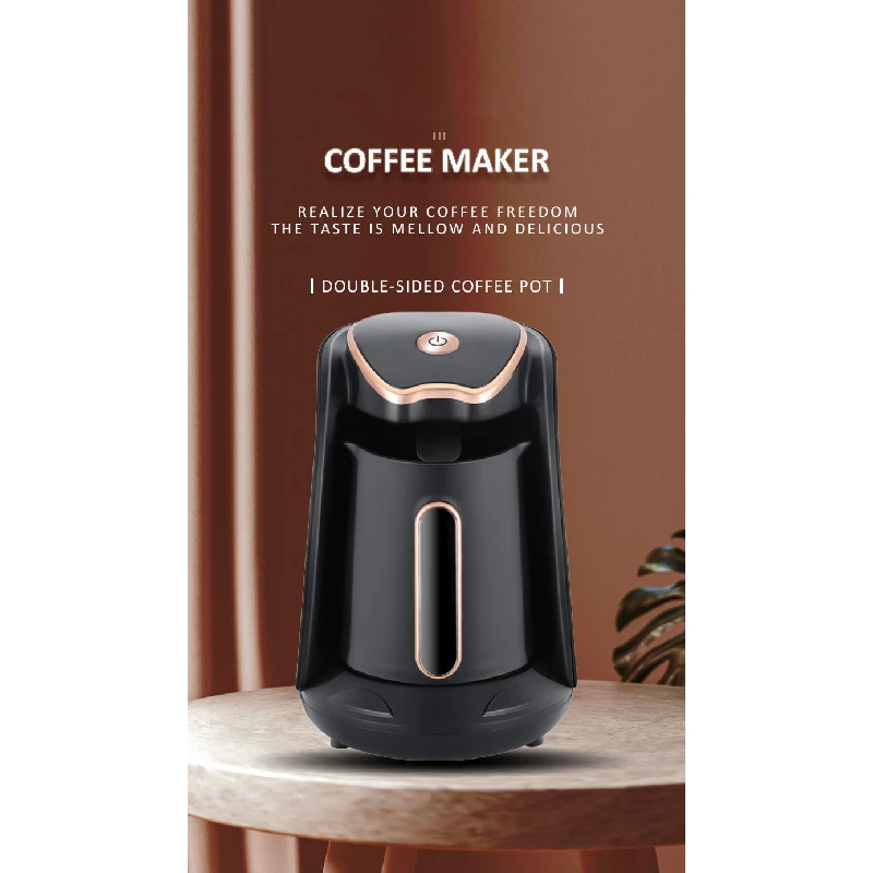 Portable espresso pot new turkish heated office coffee tea maker