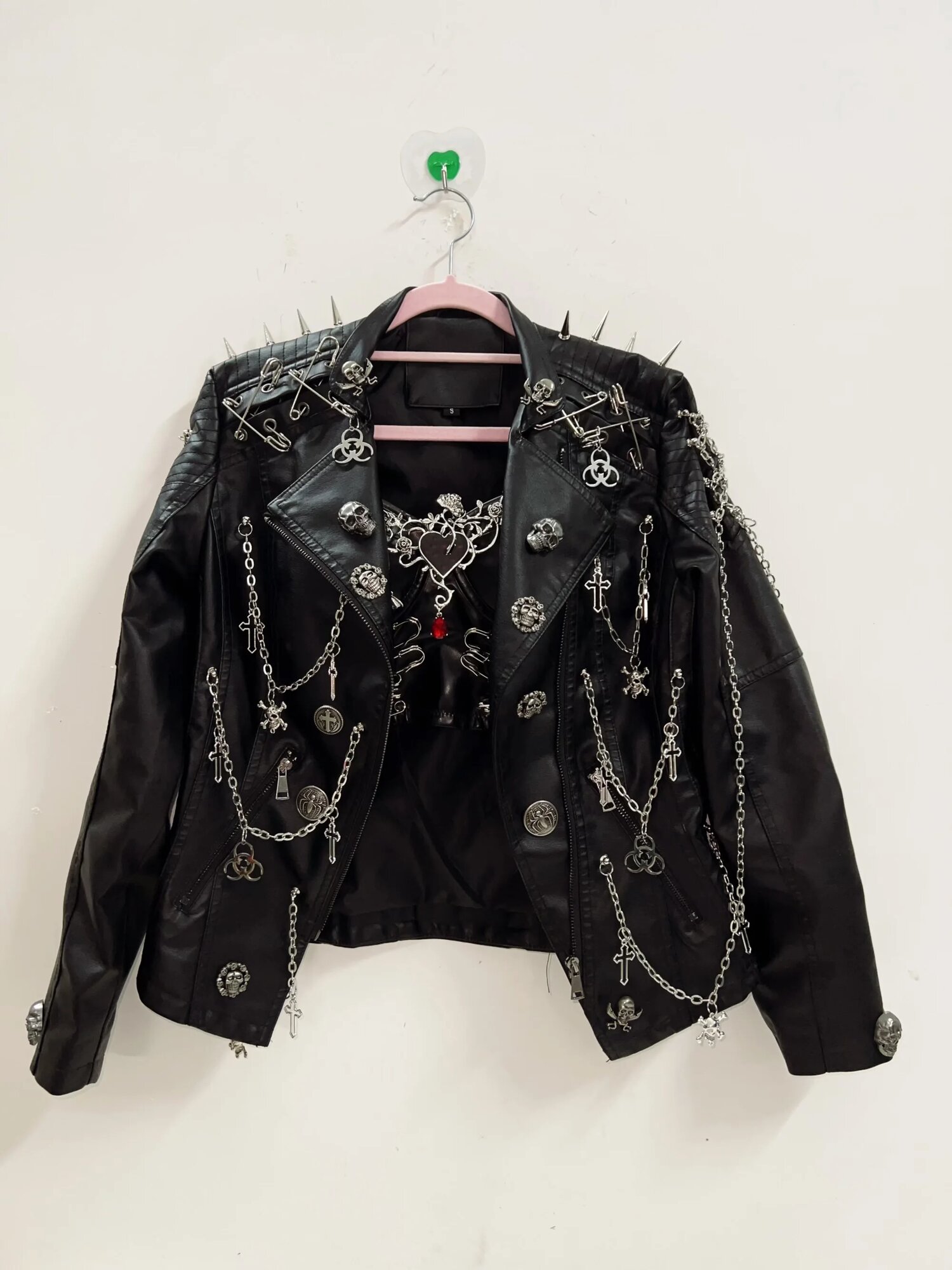 Куртка кожаная