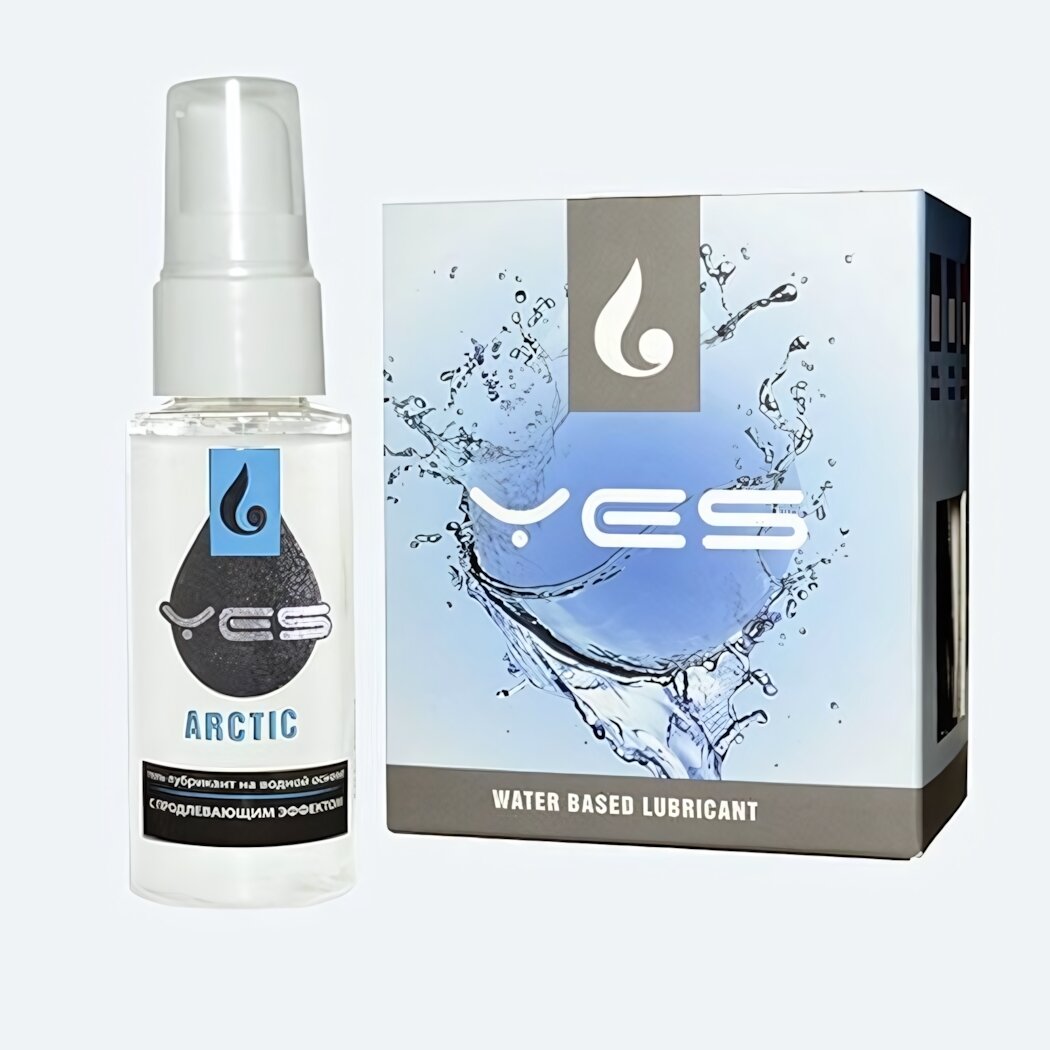 Гель-лубрикант Arctic с ментолом и экстрактами, 30мл, продлевающий эффект