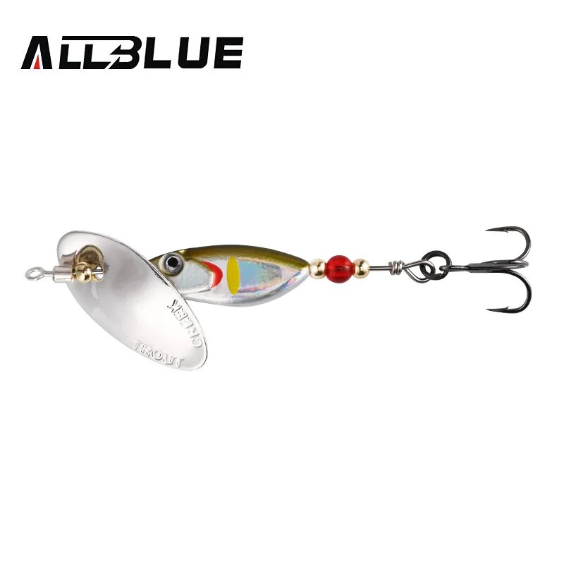 ALLBLUE FLYSPIN вращающаяся блесна, 8.5g, Color B