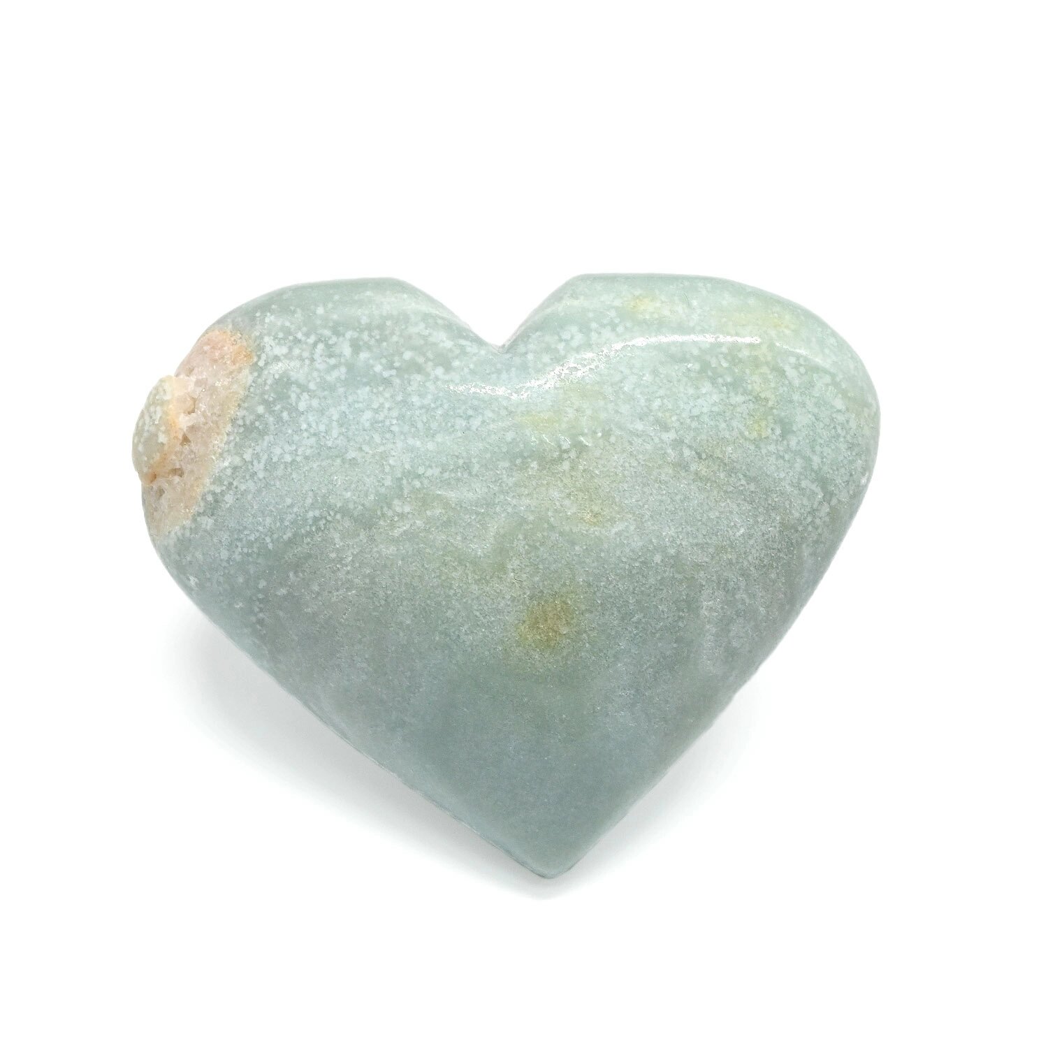Сердце из амазонита 54*44*22мм, 61г. .