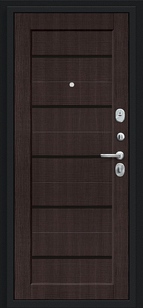Межкомнатный Портал из Экошпона Bravo Wenge Melinga (добор 3шт 100мм + 5 наличника) / Браво.