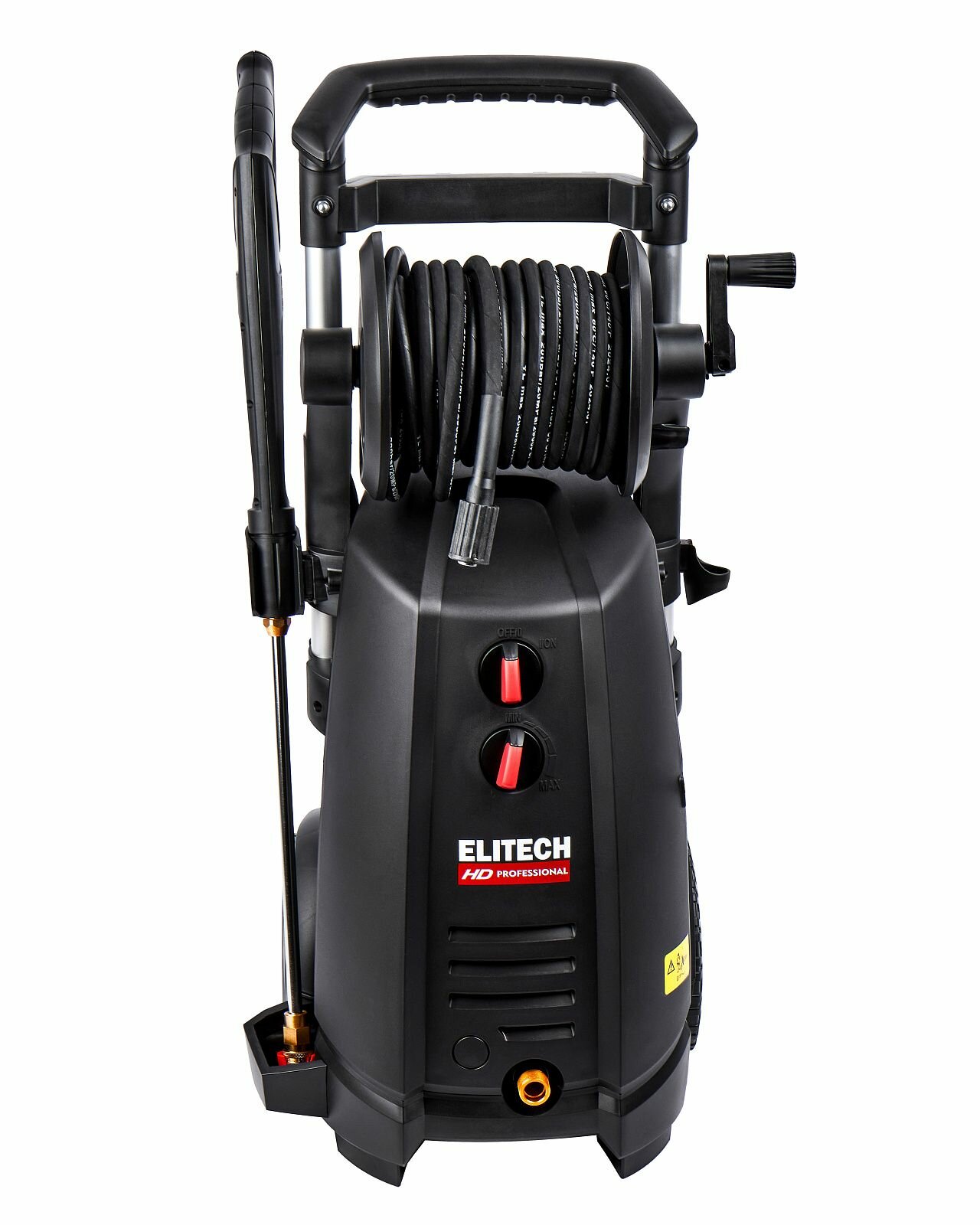 Мойка высокого давления Elitech HPW 3000IFR, 3000Вт, алюминиевая помпа, транспортировочные колёса