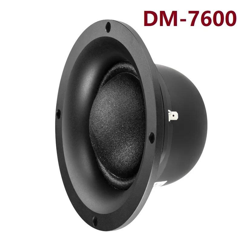 HiVi DM-7500/DM-7600 среднечастотный динамик черный 5 Ом 120 Вт 1 Pieces DM-7600
