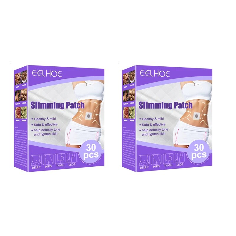 60p EELHOE пластырь для похудения живота, быстрое сжигание жира, похудение, детокс, наклейка на живот, пупок, удаление сырости и зла, улучшение желудка