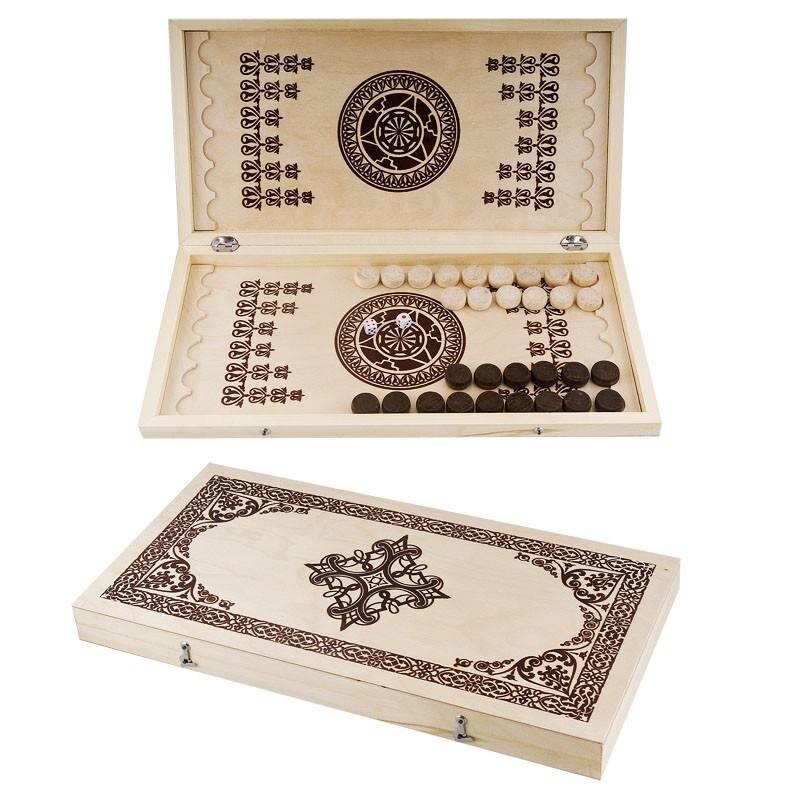 Настольная игра Нарды малые Лига шахмат 400х200х36 В-1