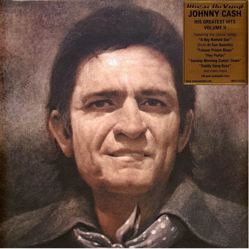 Johnny Cash. His Greatest Hits Volume II (LP Reissue/Виниловая пластинка)
