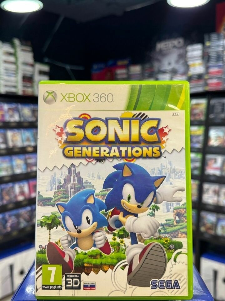 Игра Sonic Generations (Xbox 360) (Box)