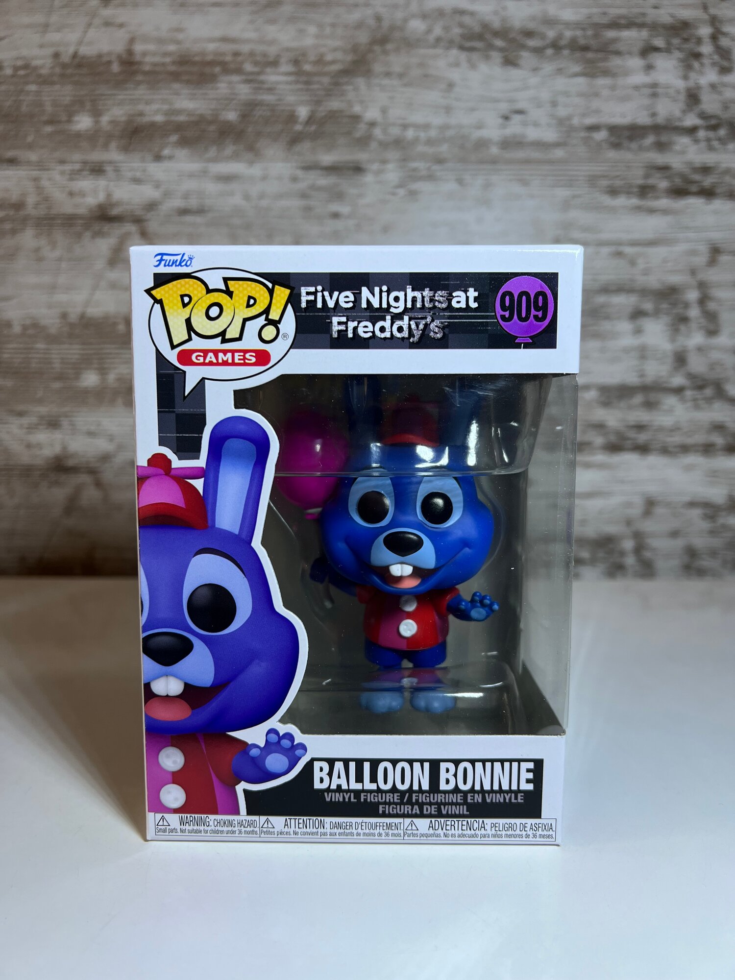 Фигурка Фанко поп Бонни Пять ночей с Фредди, Balloon Bonnie, Five Nights at Freddy’s, 10 см, от Funko