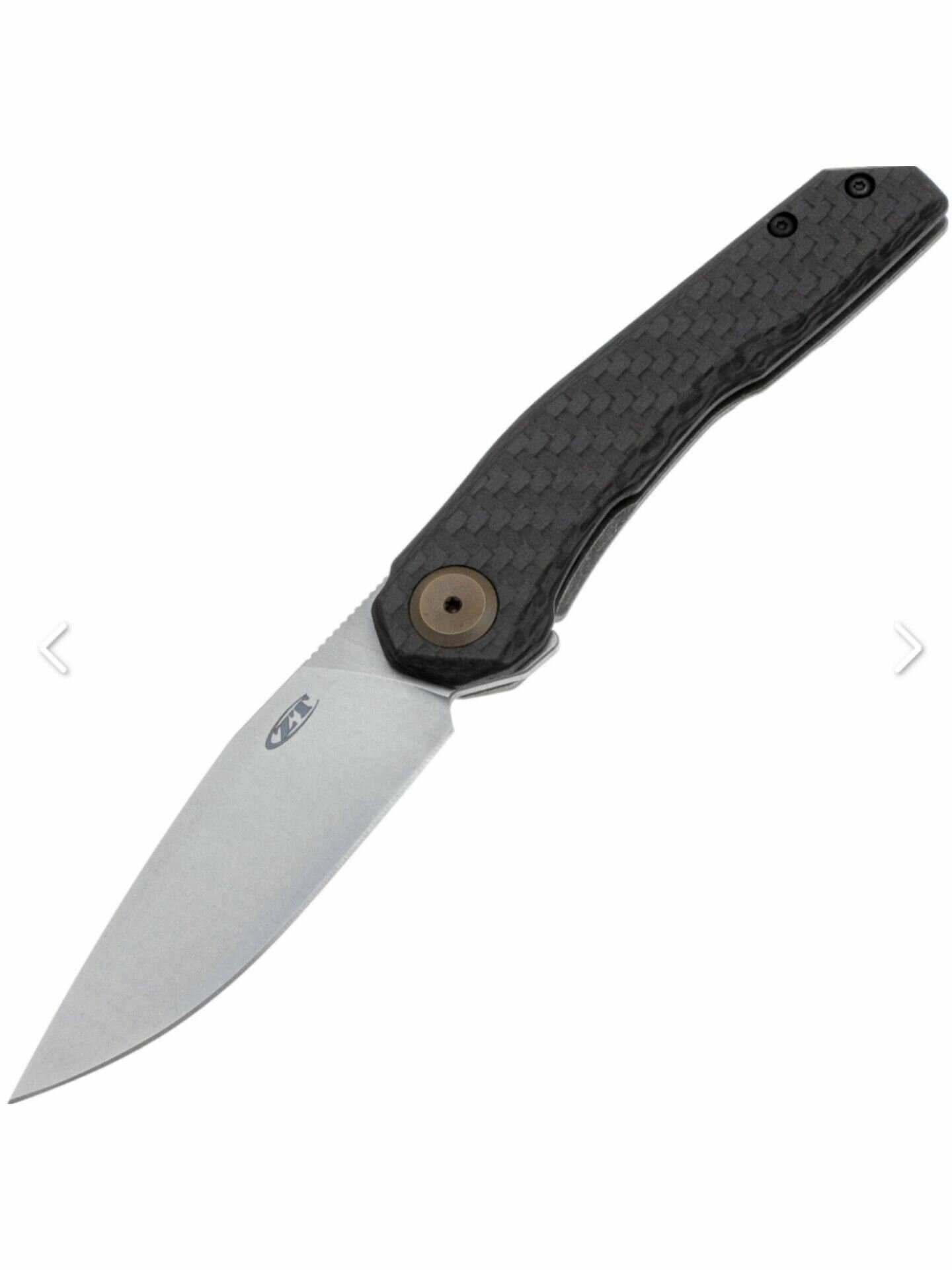 Складной нож Zero Tolerance MagnaCut SW 0545, с шарикоподшипниками, рукоять из титана и углеродного волокна