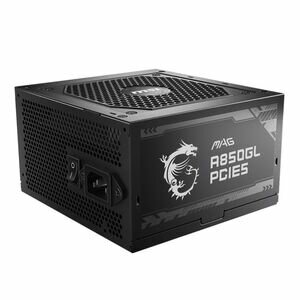 Блок питания MSI Блок питания MSI MAG A850GL PCIE5 , 850W, 80+ Gold, полностью модульный, ATX 3.0, PCIE5