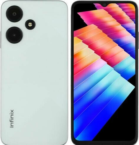 6,56" Смартфон Infinix HOT 30i 8/128 ГБ (4895180798511) 2023, белый