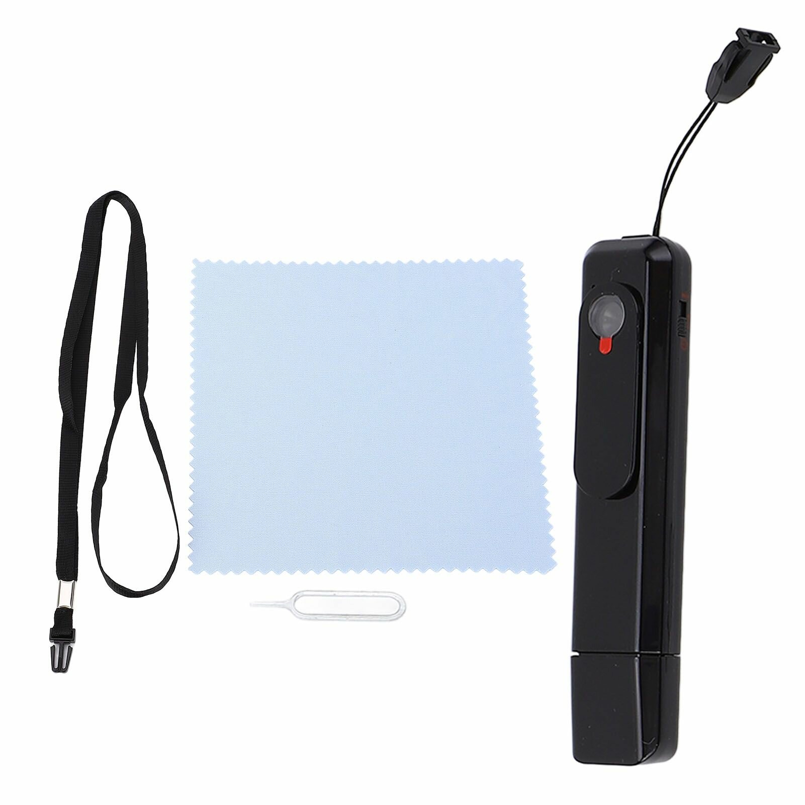 Мини HD-камера 1080P, портативная видеокамера с широким углом обзора, долгая автономность, LED-индикатор, компактный дизайн для наблюдения в путешествиях и повседневном использовании