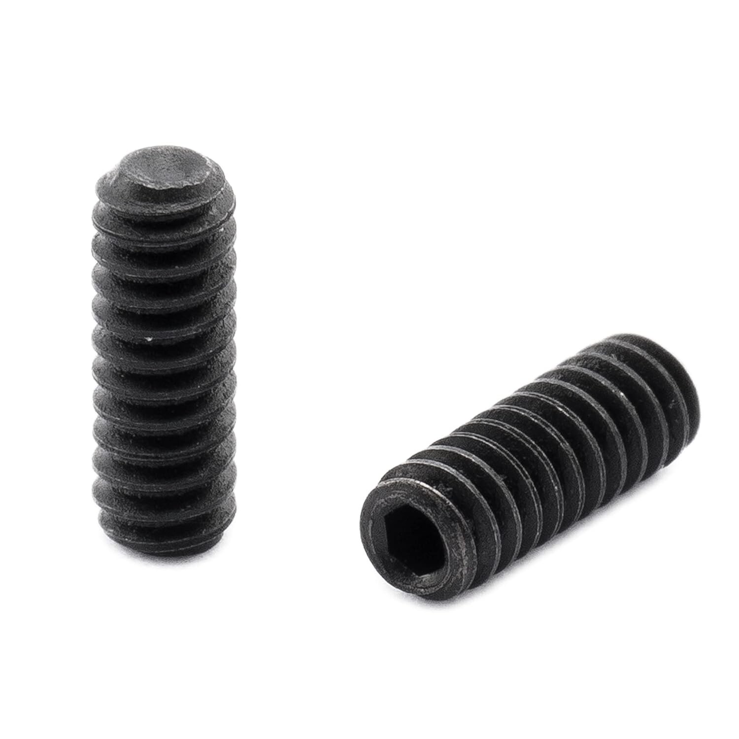 Болт регулировки высоты седел дюймовый 4-40X5/16", Musiclily MX2479BK, черный, 12,7 мм, черный