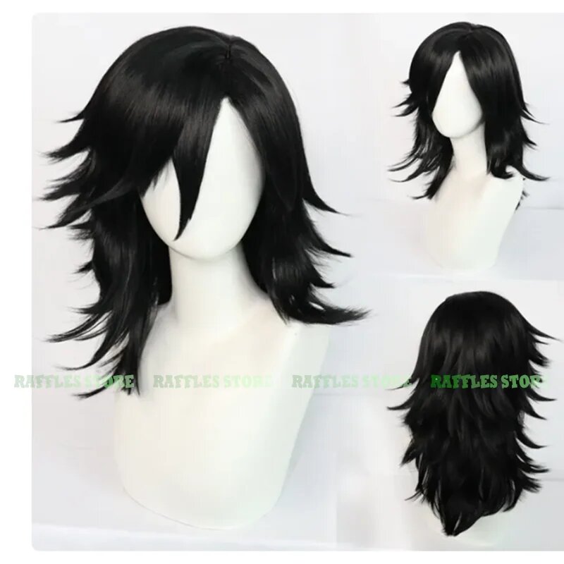 Косплей костюм Алукард Ван красный Черный, one size, Wig only