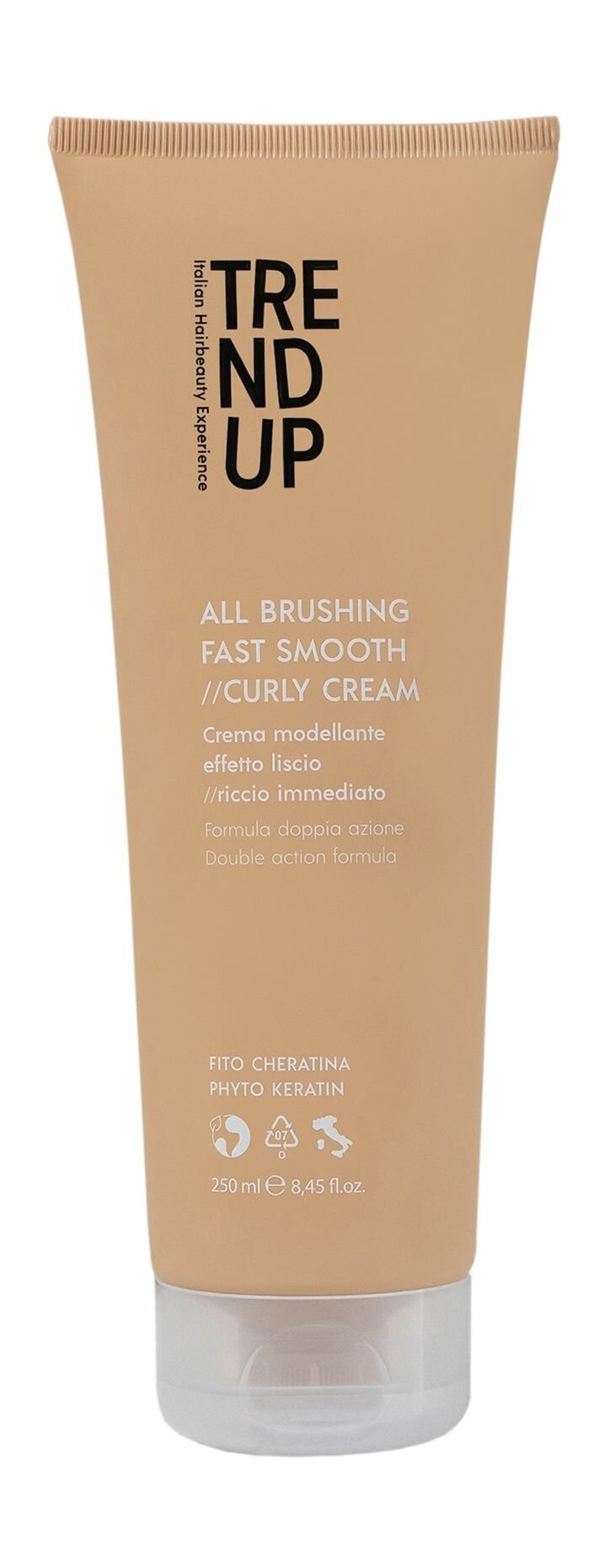TREND UP All Brushing Fast Smooth/Curly Cream Крем для вьющихся волос, 250 мл