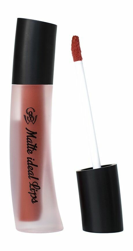 SHINEWELL Матовая помада для губ жидкая Matte Ideal Lips, 4 г, 06 капучино