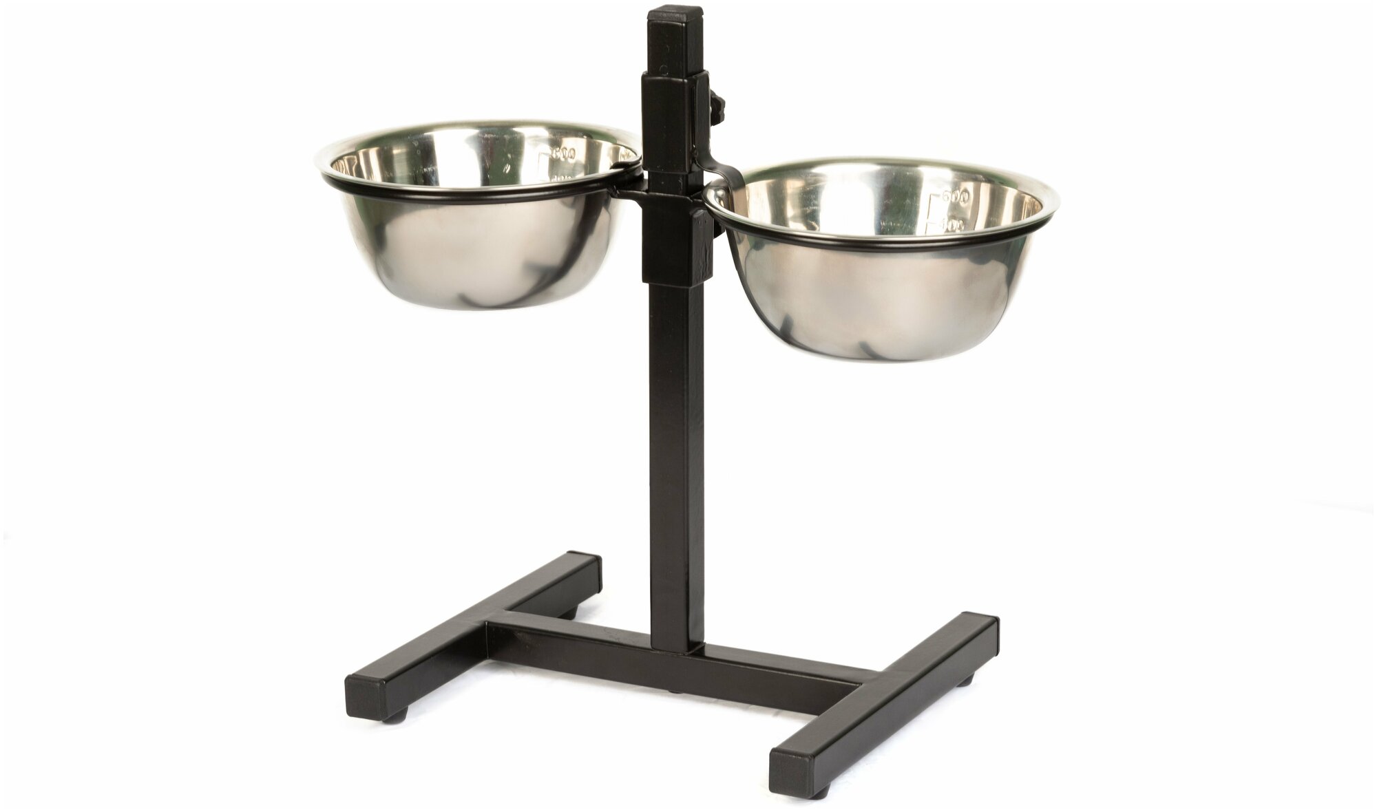Подставка для мисок, разборная, для 2 мисок по 1,0 литра, INFILD
