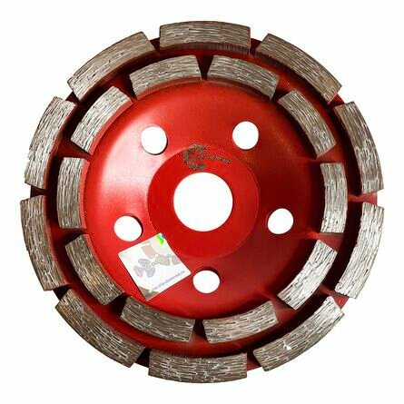 Чашка алмазная 125 KING (Кинг) сегментная двухрядная