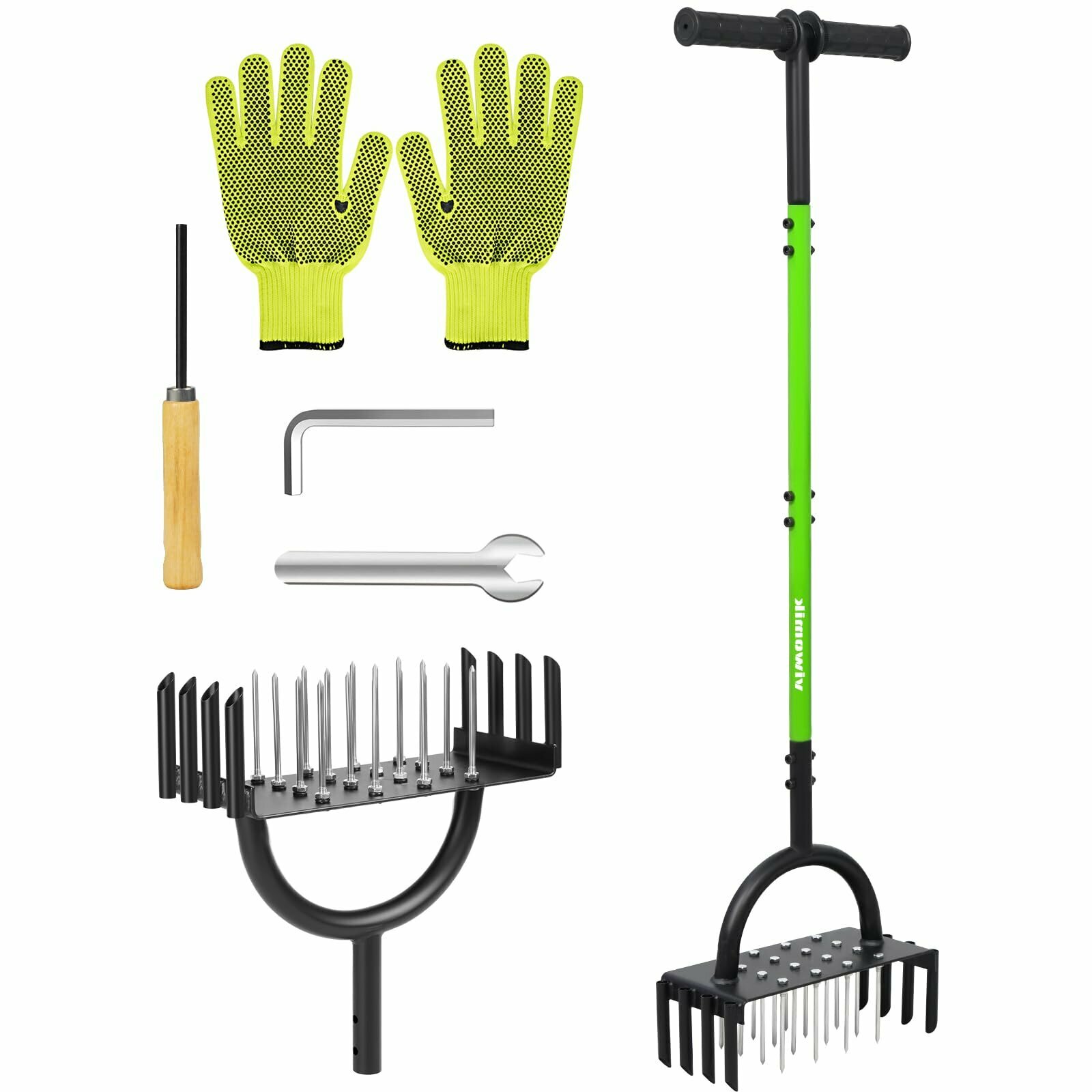 Ручной инструмент для аэрации газона