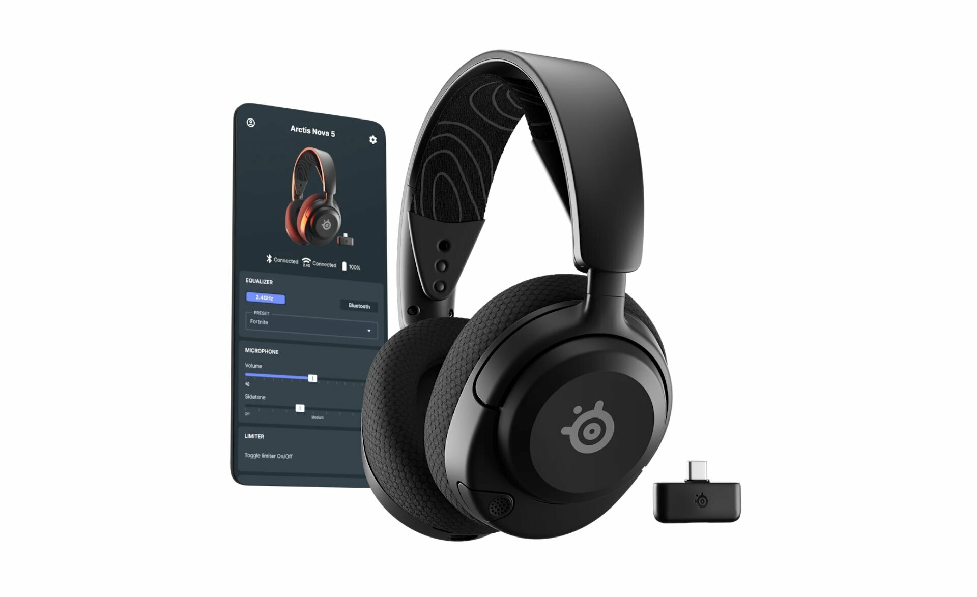 Наушники Steelseries Arctis Nova 5, черный (61670), ПК
