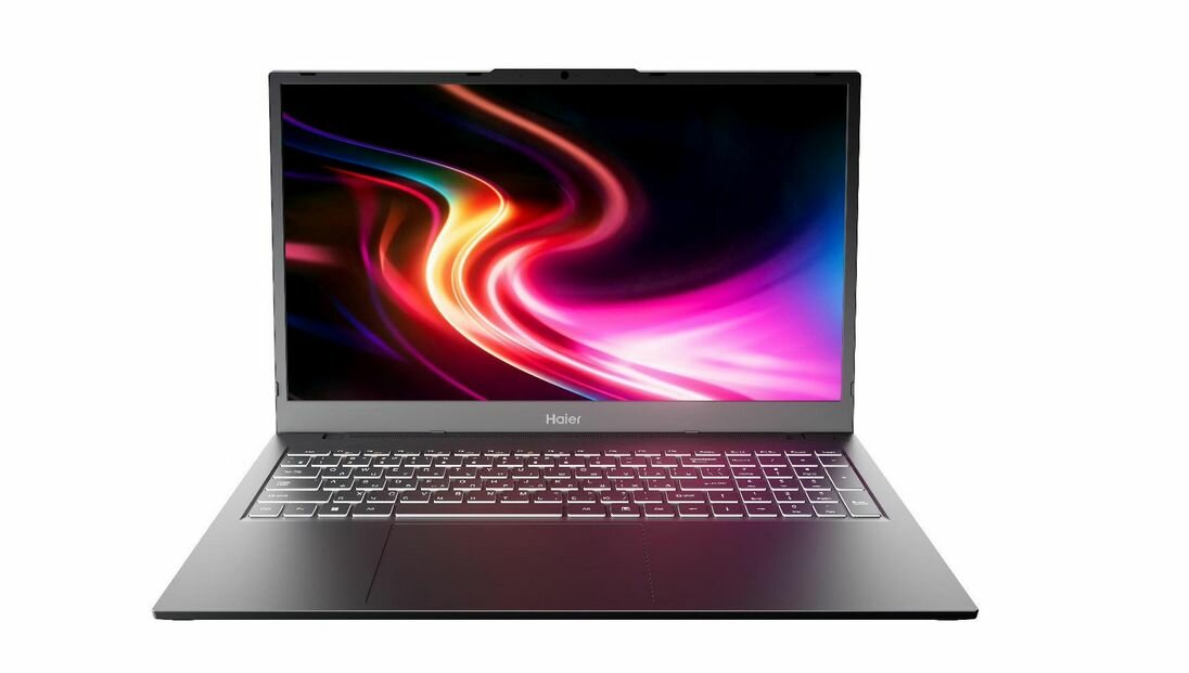 17,3" Ноутбук Haier AX1750SD (JB0B14000RU) серый - 1920x1080, IPS, AMD Ryzen 5 5500U, ядра: 6 x 2,1 ГГц, 16 ГБ, SSD 512 ГБ, AMD Radeon GraphicsDOS, Windows 10 Pro