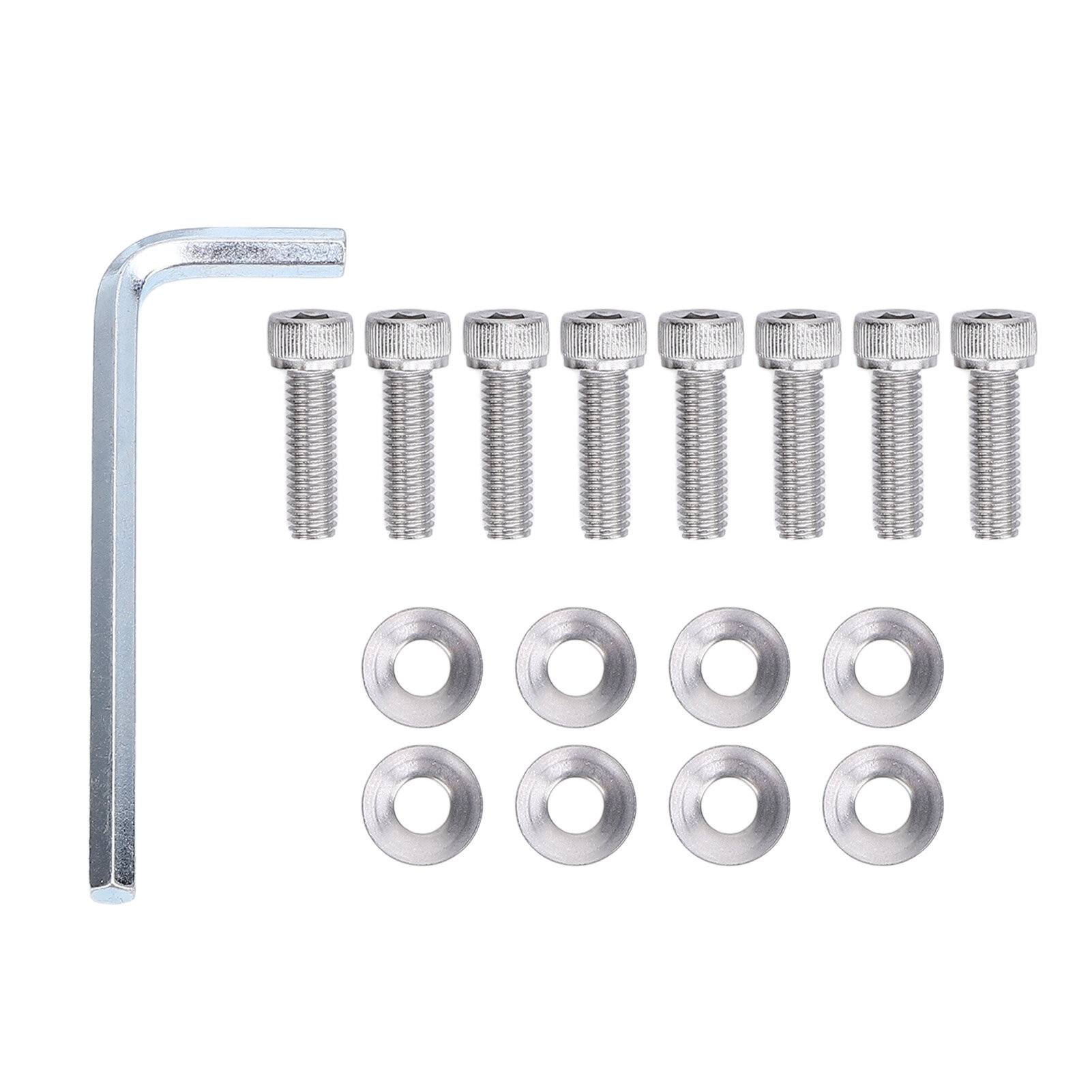 Набор винтов с головкой под торцевой ключ M6 X 20 мм из нержавеющей стали повышенной производительности 514054626 для замены двухцилиндровых двигателей Ski-Doo 600 800