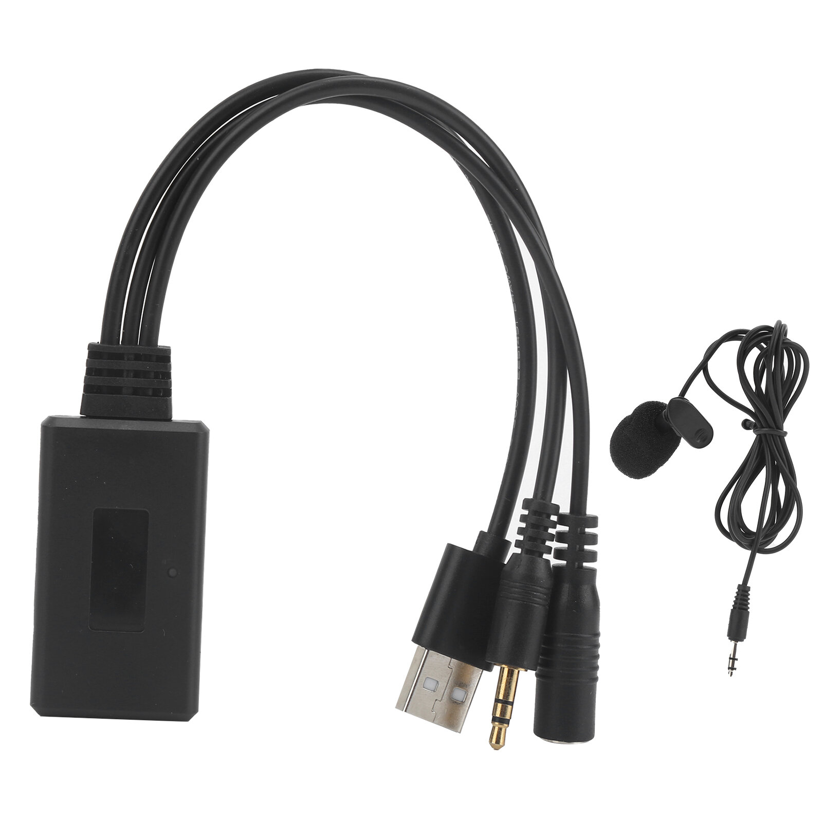 Автомобильный Bluetooth аудио кабель AUX микрофон адаптер подходит для Hyundai Accent / Azera / Elantra / Genesis