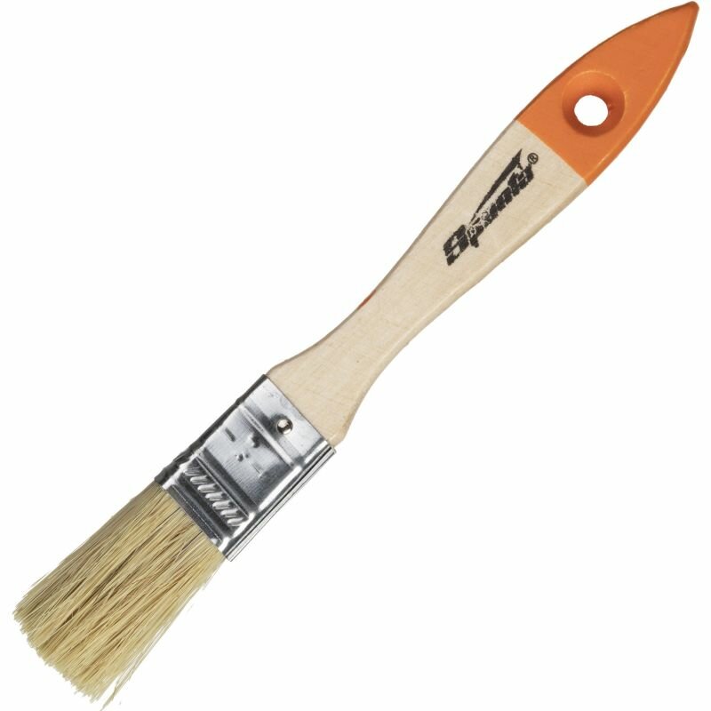 Кисть плоская Slimline Sparta 20 мм (3/4), натуральная щетина, деревянная ручка (824155)