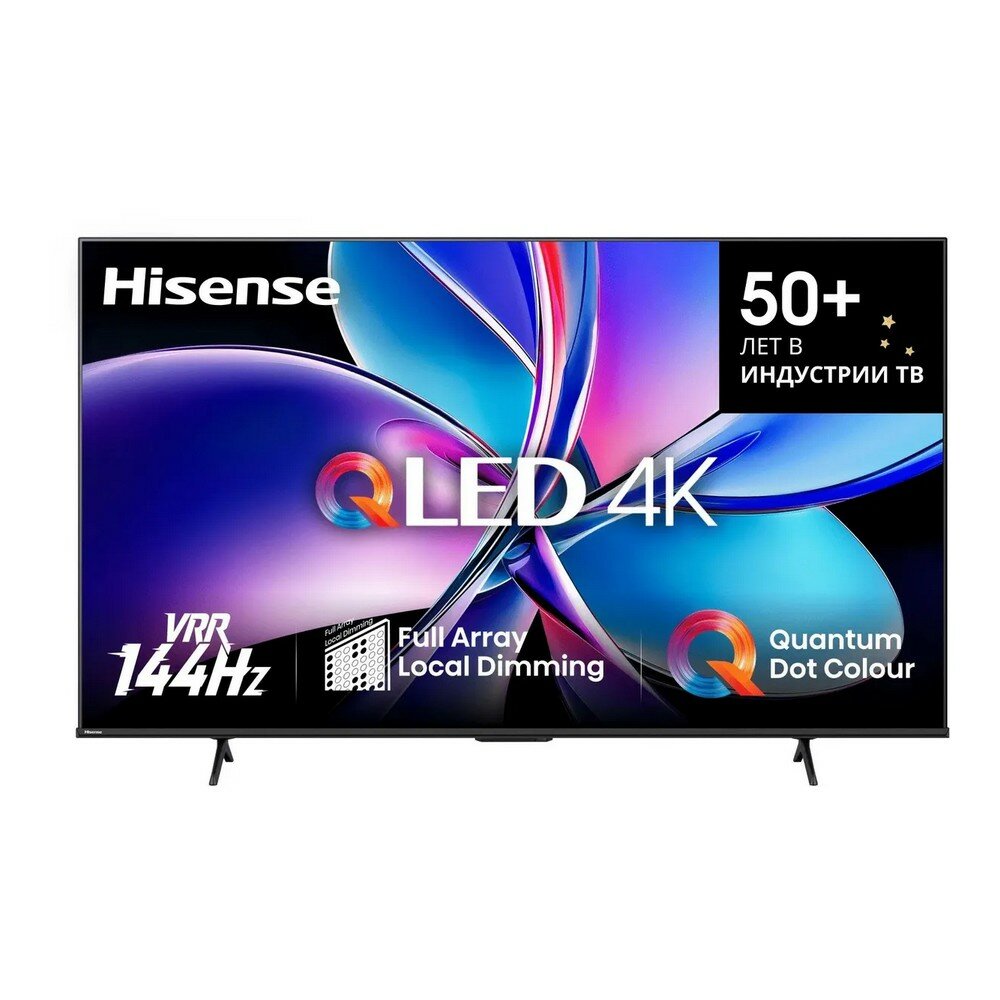 55" Телевизор Hisense 55E7Q PRO Black
