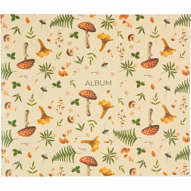 Альбом для рисован. КомусКласс Ночной лес 40л 200х240мм обл. карт мат. лам. беж