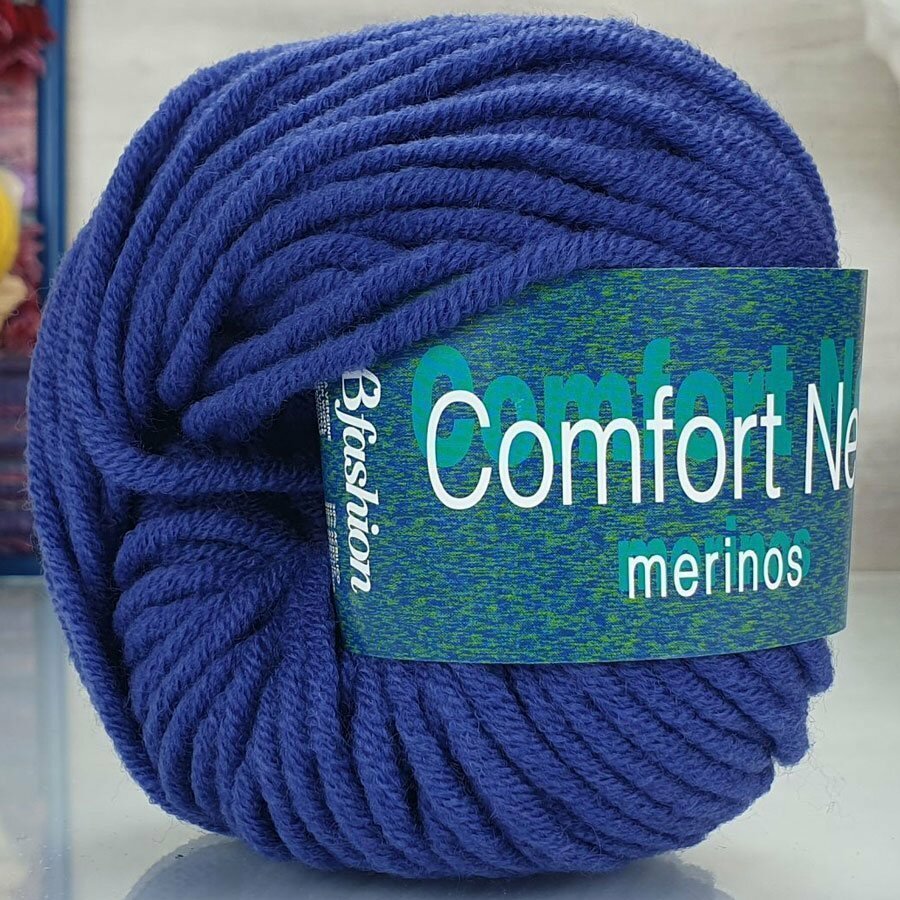 Пряжа Bertagna Filati COMFORT NEW 9638 джинс (2 мотка)