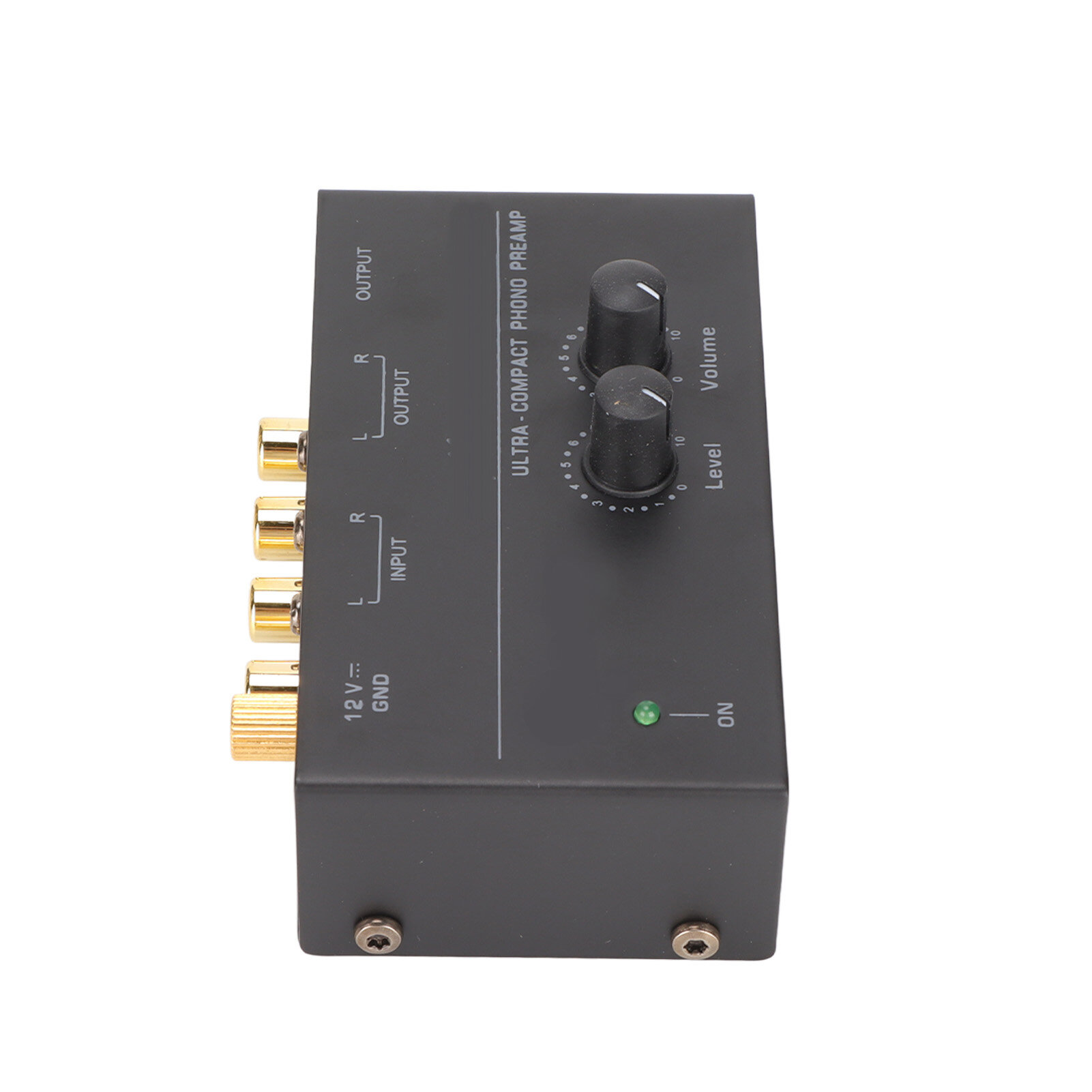 PP500 Phono предусилитель, малошумящий стерео вход RCA, ручка выхода RCA, мини-проигрыватель, предусилитель, 100‑240 В, вилка европейского стандарта