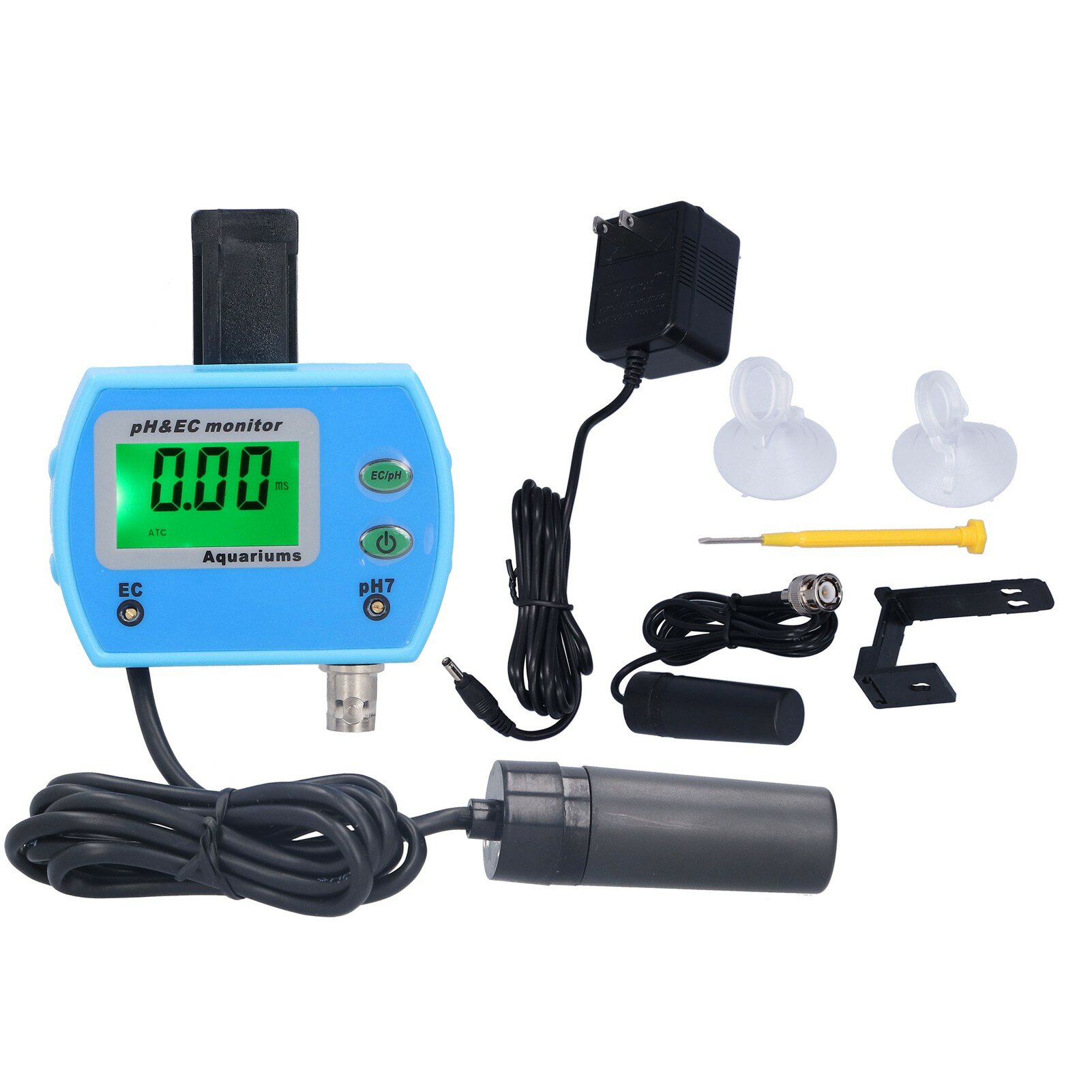 PH - 9853 PH EC METER TESTER Портативный анализатор качества воды для лаборатории гидропоники аквариумов