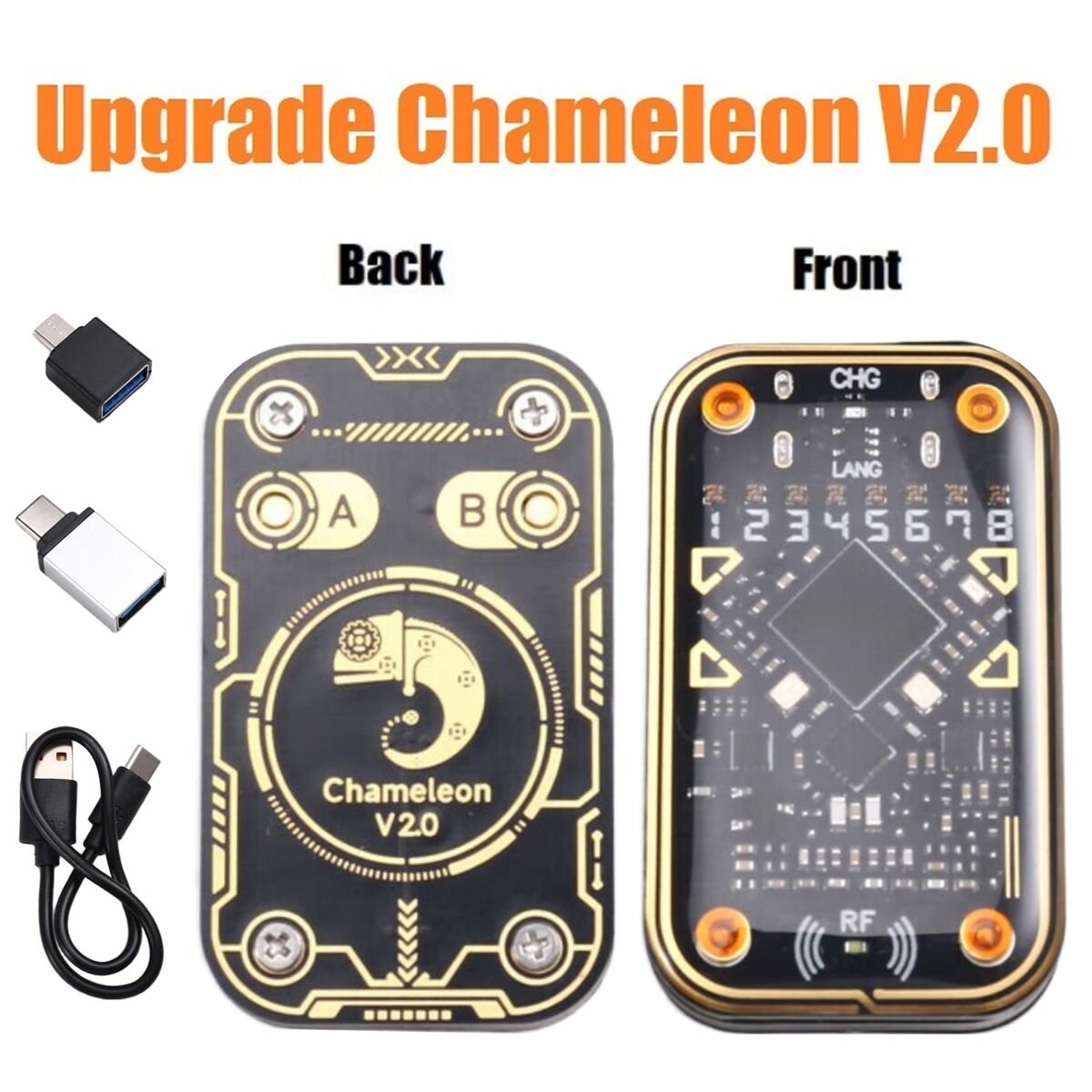 Эмулятор Смарт-Карты Для Считывания Смарт-Чипов Chameleon Ultra V2.0 RFID