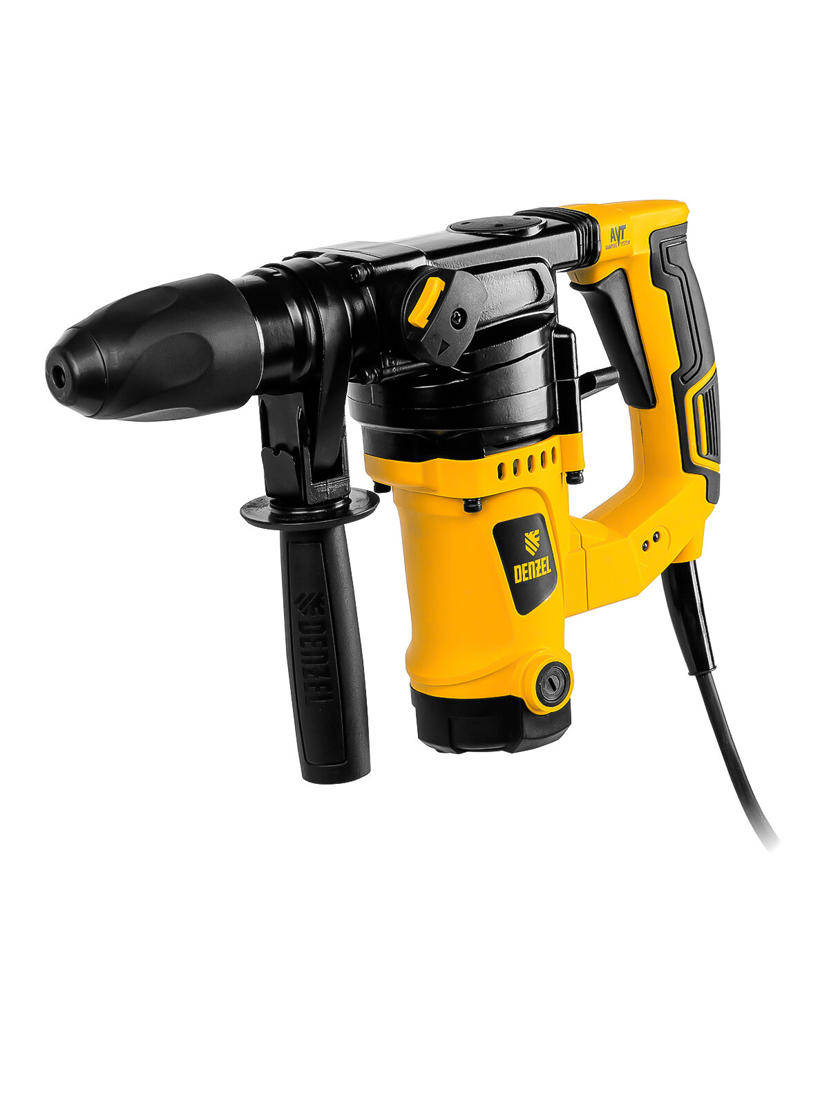 Перфоратор электрический Denzel RHV-1100-26, SDS-plus, 1100Вт, 4Дж, 3 реж. 26610