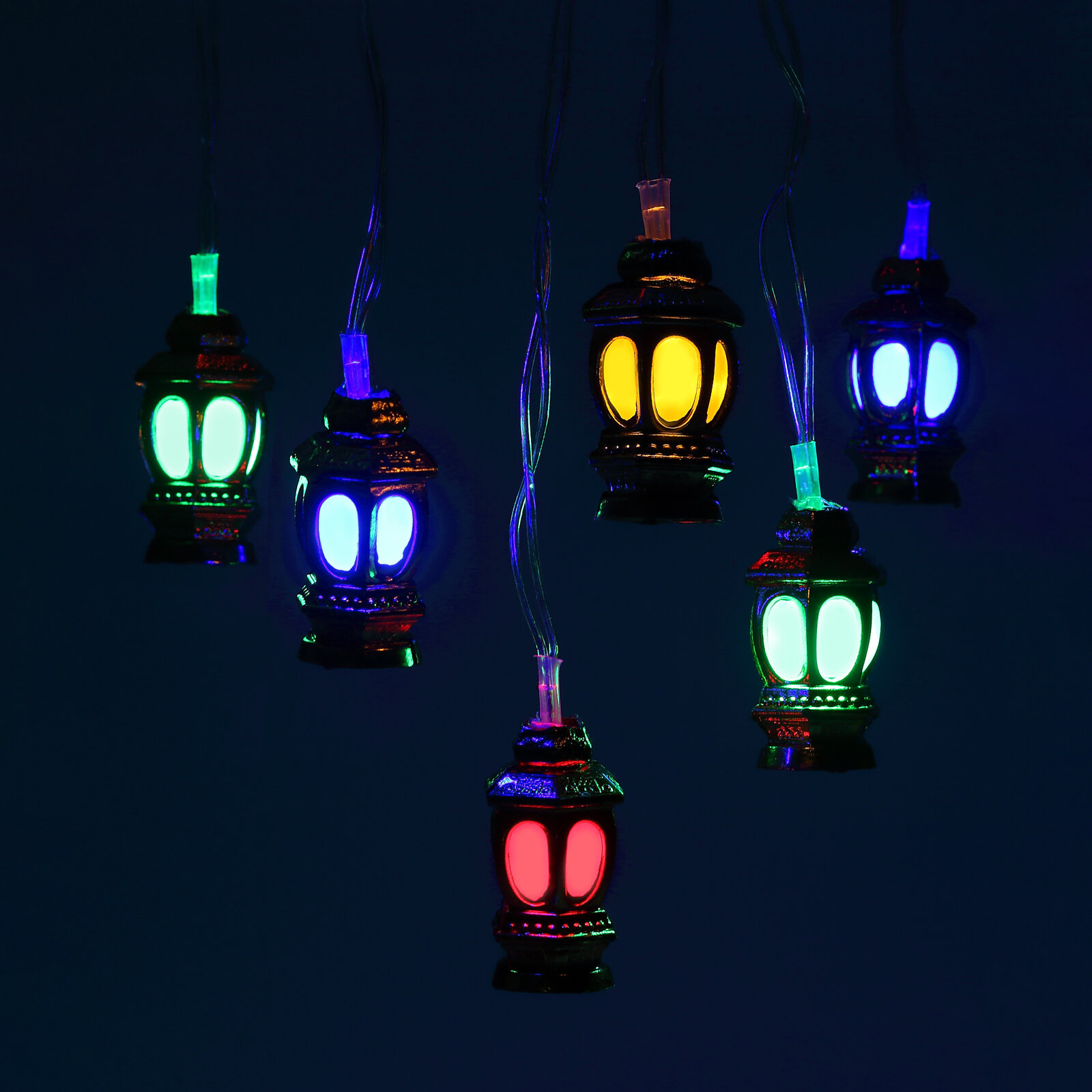 Гирлянда Эра LED, Нить Фонарики, 3 м, мультиколор, 220 V, IP20 , ENIN-3F