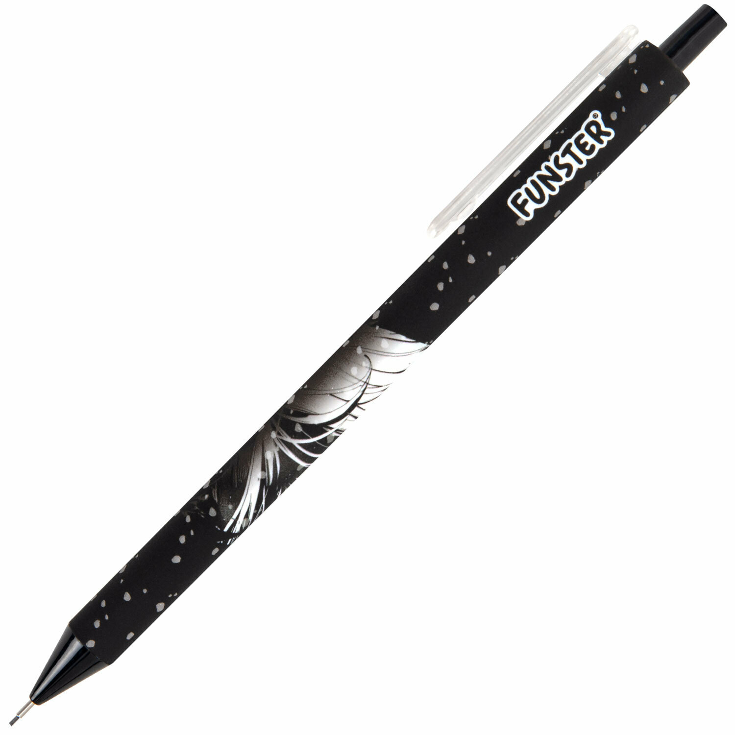 Упаковка 24 шт. Карандаш механический 0,7 мм с принтом FUNSTER (фанстер) "ANIME", корпус soft-touch ассорти, 182059