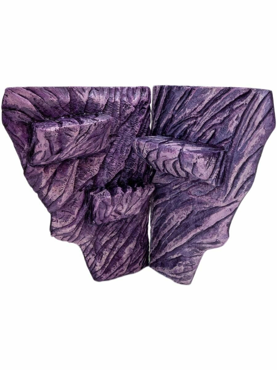 Фон для террариума "Рельеф-30" две части