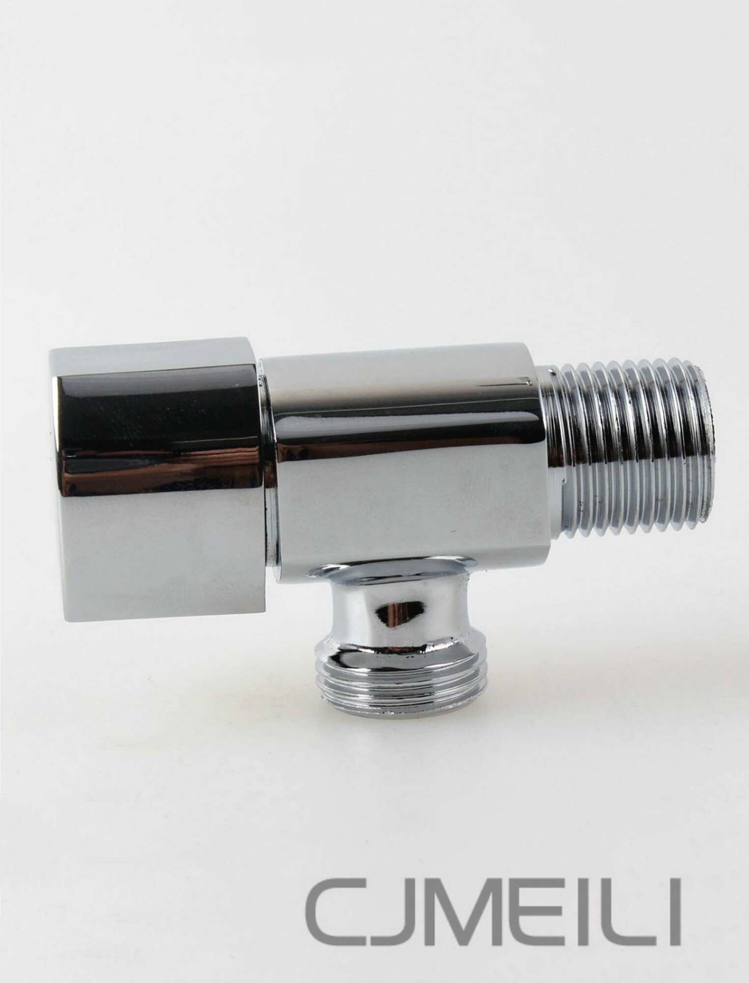 Угловой кран CJMEILI, латунь, хромированное покрытие, G1/2", 2 шт.