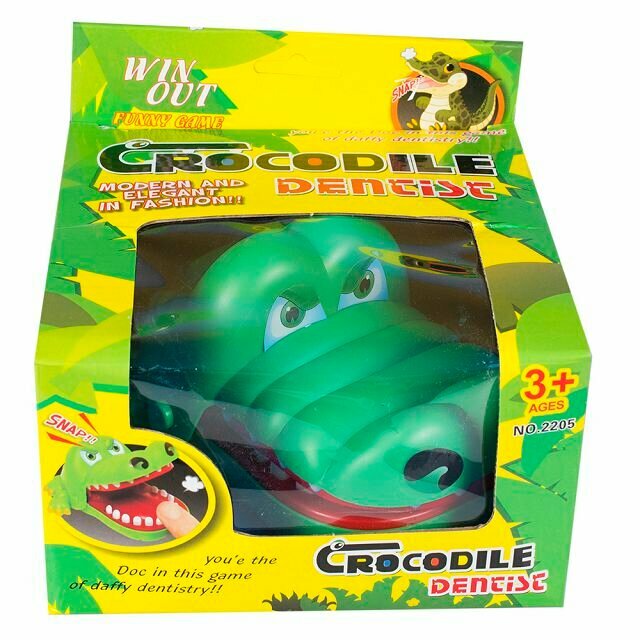 Крокодил-дантист детская настольная игра для детейвеселая развивающая забава