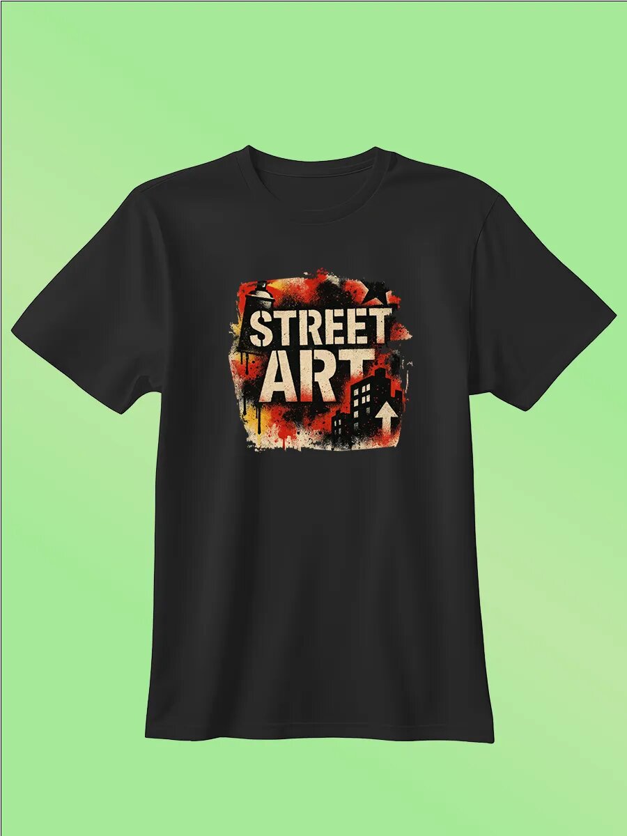 Футболка Zerosell street art надпись
