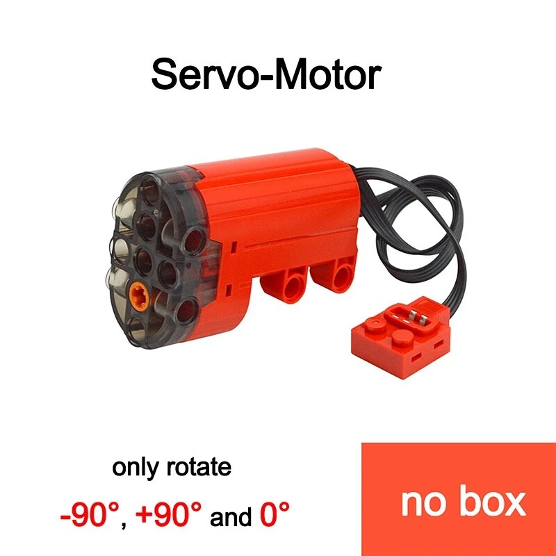 Оранжевый Servo Motor B для Lego