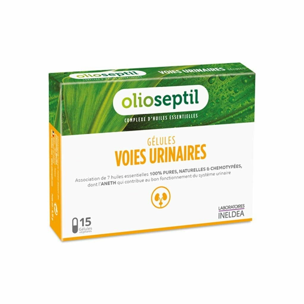 Олиосептил воюринас / Olioseptil voies urinaires (капсулы массой 610 мг), 15 капсул