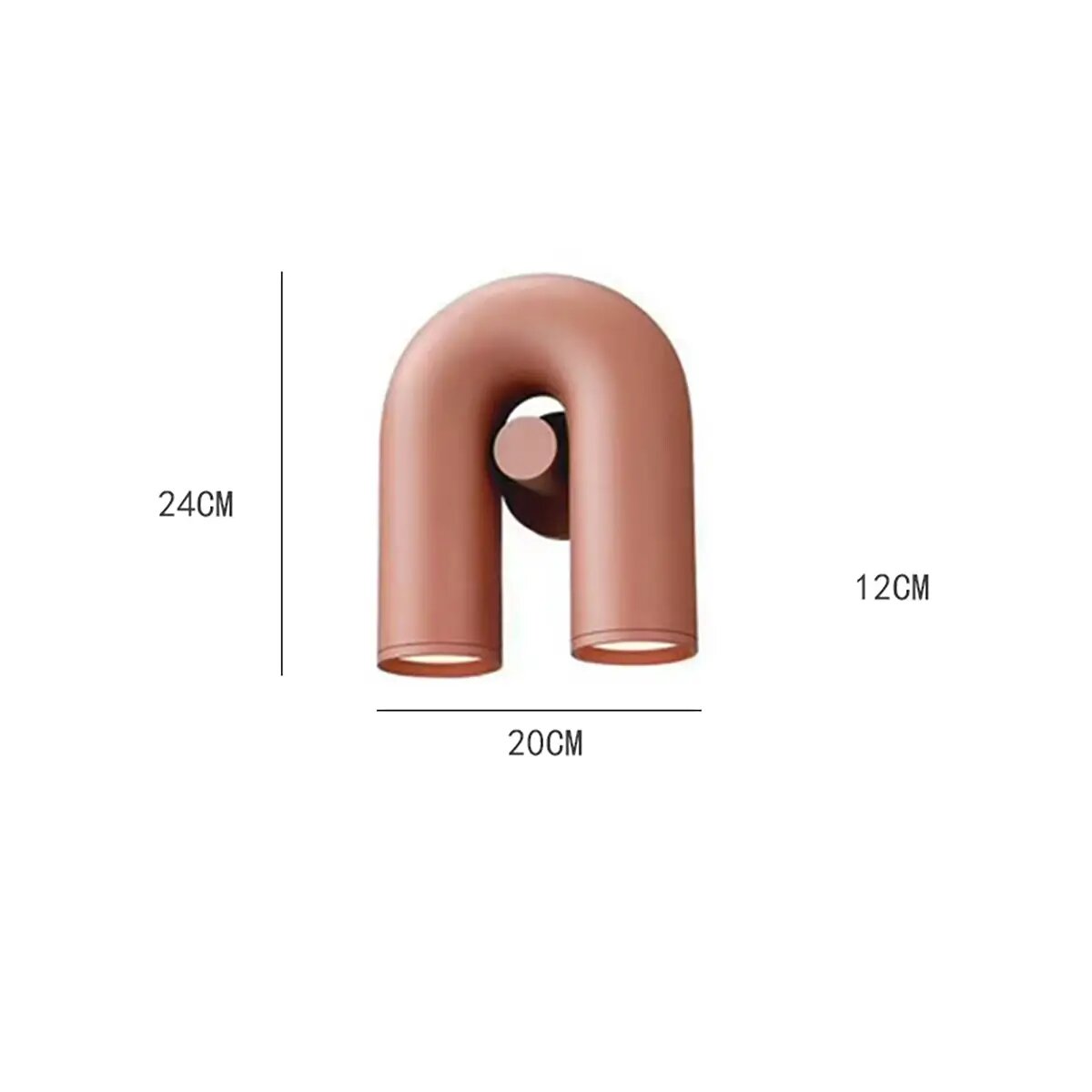 Бра с поворотными лампами в стиле CIRKUS Wall Lamp by AGO Lightings (терракотовый)