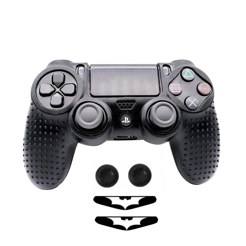 Силиконовый чехол для геймпада PS4 Ralan A0038 черный