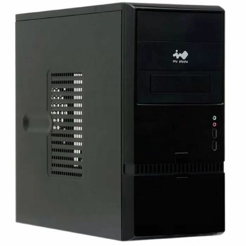 Inwin Корпус Mini Tower ENR022BL PM - 450ATX U3.0 2+A HD Mini Tower mATX 6195850