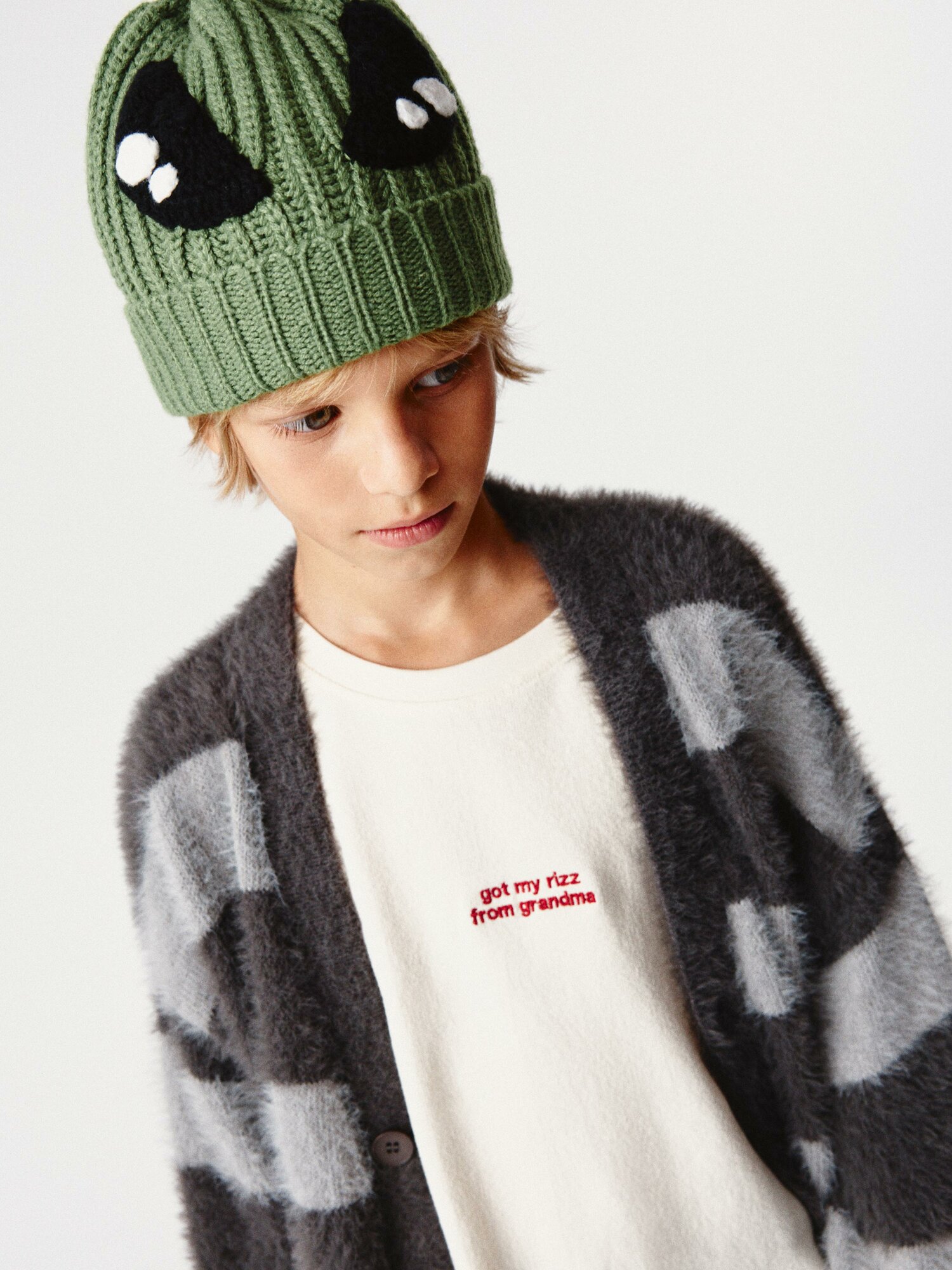 Шапка-бини для мальчиков