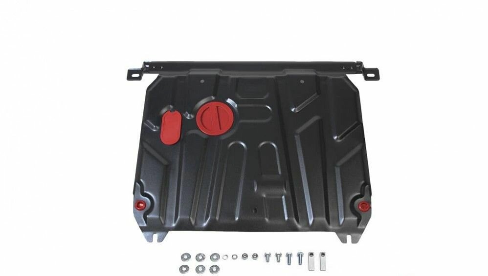 Защита картера, КПП для Хендай Солярис, Киа Рио / АвтоБроня