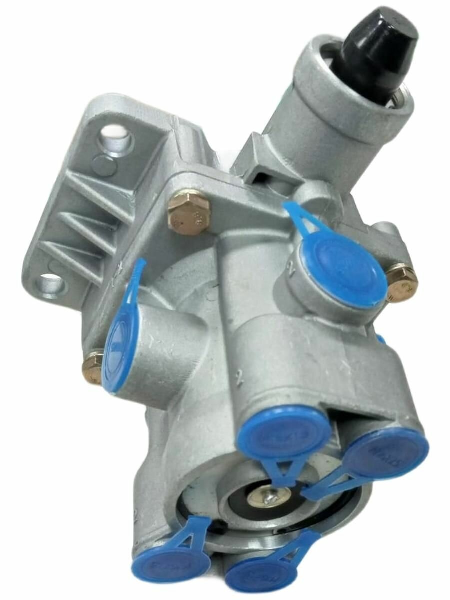 Кран управления тормозами прицепа. AIRCONT - 1409005. Аналог - 9710021520 DAF NEOPLAN SAF KAMAZ